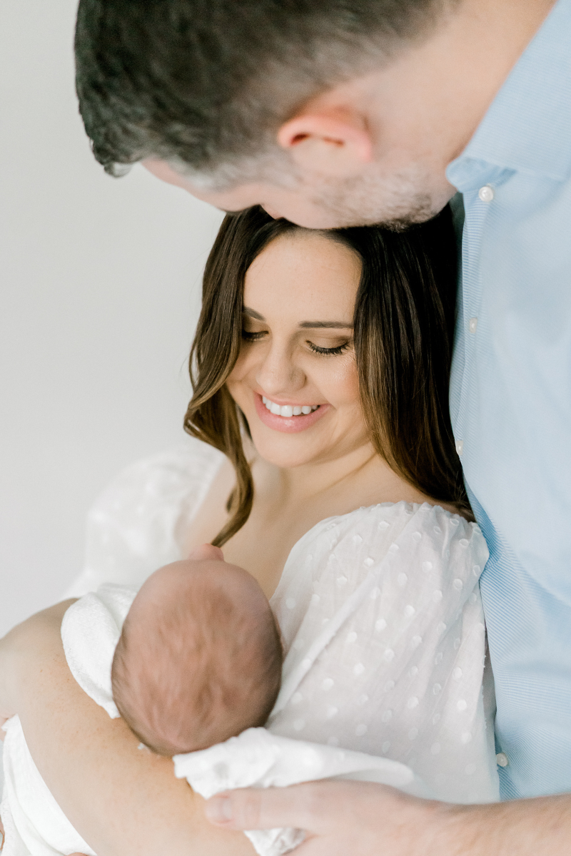 Family of 3 Newborn Photos - The Nelson Nook